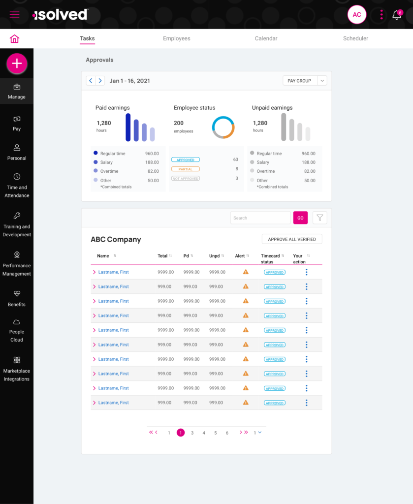 Employee Timesheet | Time, attendance and labor management | Employee ...